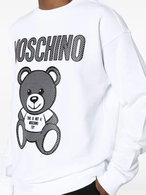 Moschino Teddy Bear Logo Sweatshirt