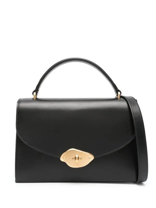 Mulberry Lana Logo-engraved Tote Bag - Black