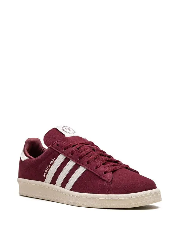 Adidas Campus 80s Sporty & Rich Sneakers - Red