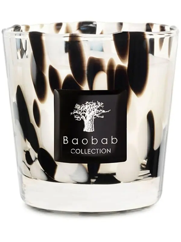 BAOBAB COLLECTION Mini Pearls Black Scented Candle - Neutrals