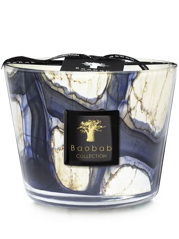 BAOBAB COLLECTION Small Stones Lazuli Scented Candle - Blue