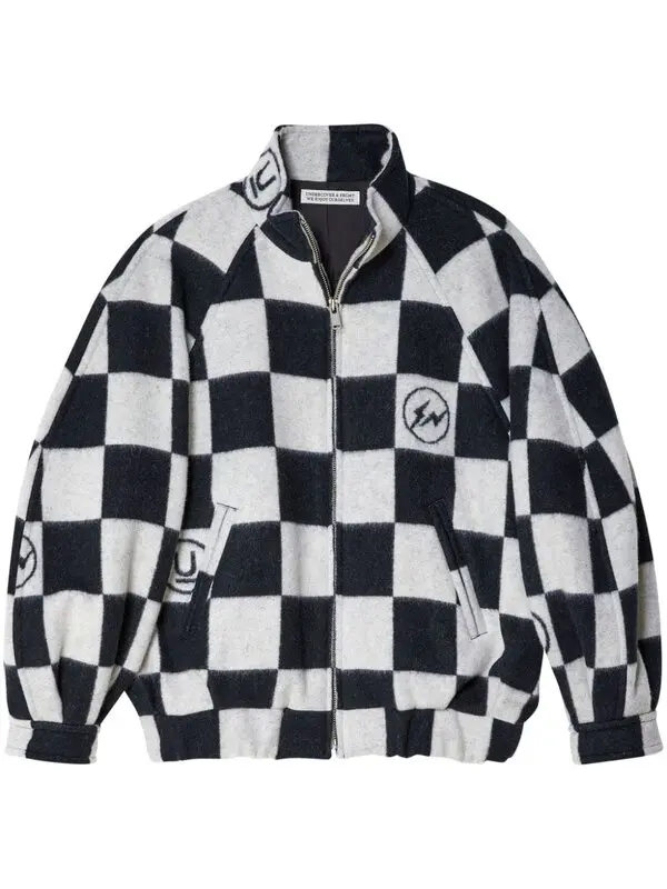UNDERCOVERISM Checkerboard-print Blouson Jacket