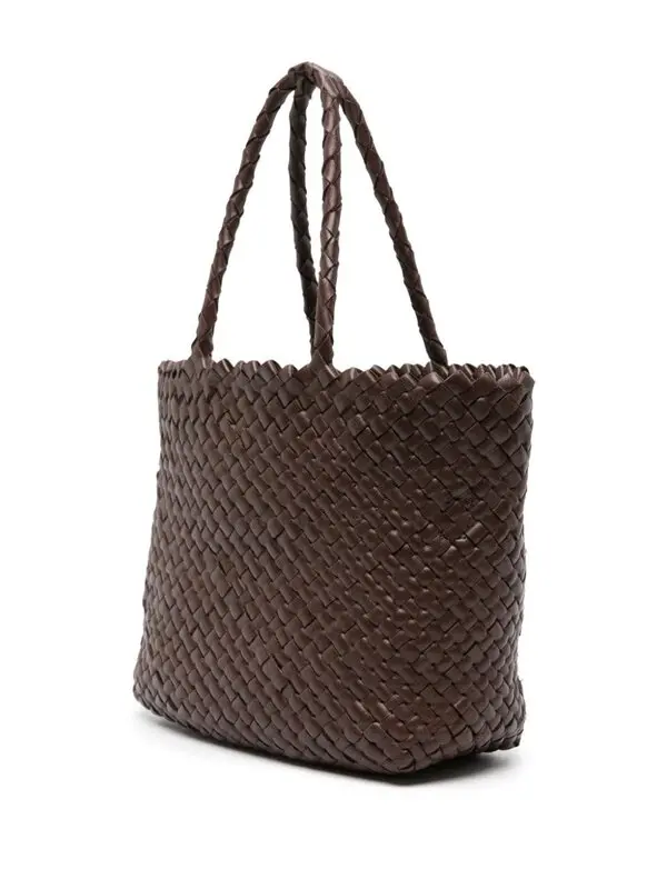 Dragon Diffusion Inside-out Leather Tote Bag - Brown