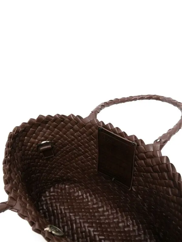 Dragon Diffusion Inside-out Leather Tote Bag - Brown