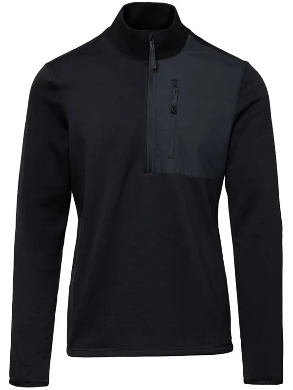 Aztech Mountain Performance Half-zip Lightweight Jacket - Black