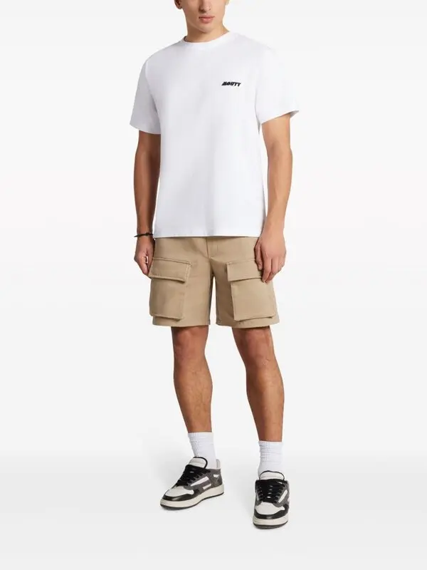 MOUTY Logo-print Cotton T-shirt - White