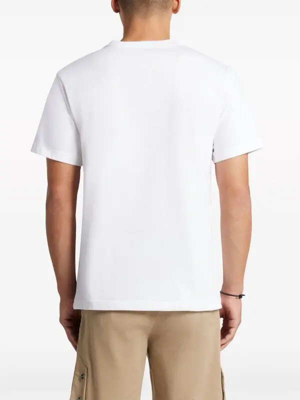 MOUTY Logo-print Cotton T-shirt - White