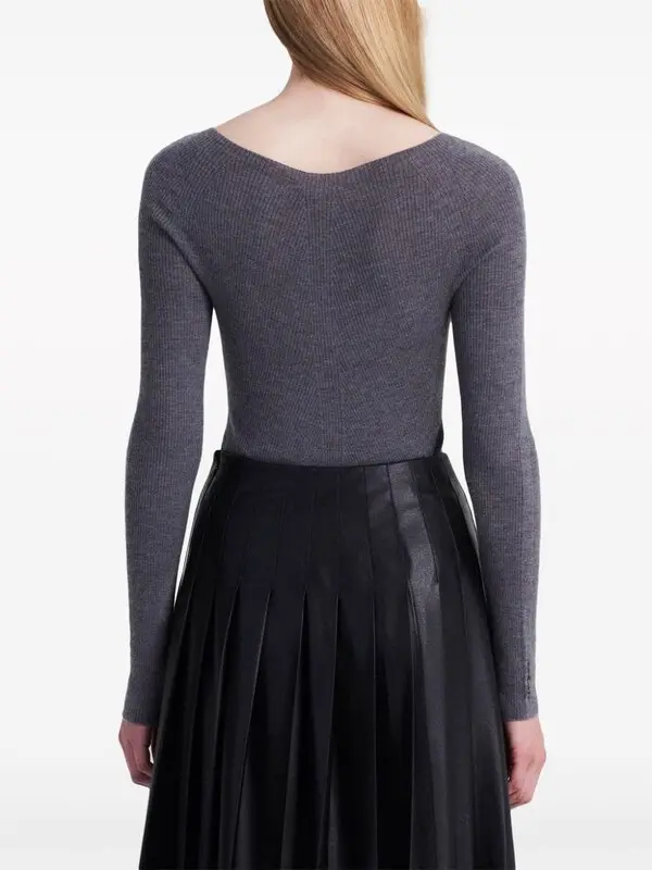 Altuzarra Lee Logo-embroidered Cashmere Jumper