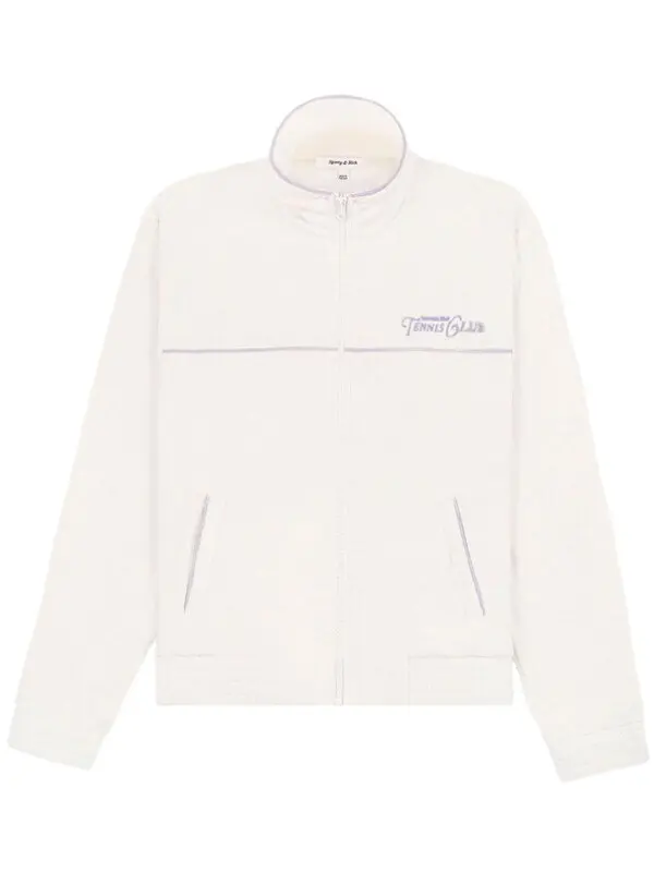 Sporty & Rich Rizzoli Tennis Terry Track Jacket