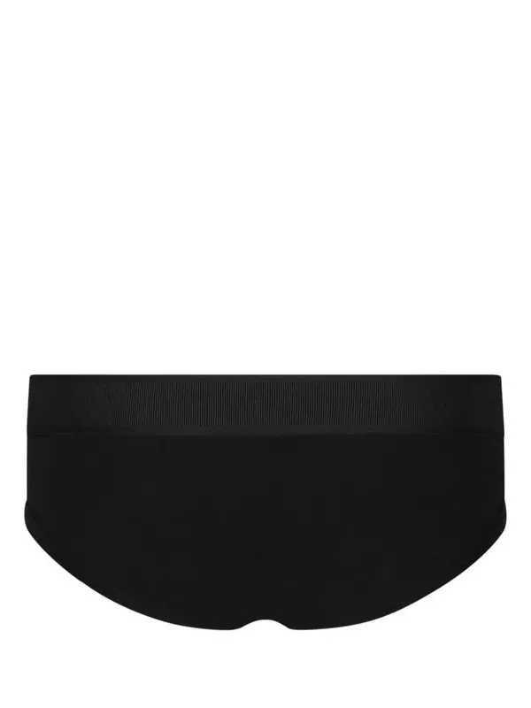 Dolce & Gabbana Logo-waistband Jersey Trunks