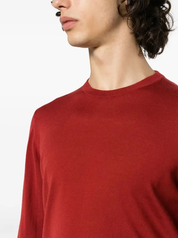 DRUMOHR Round-neck Merino-wool Jumper