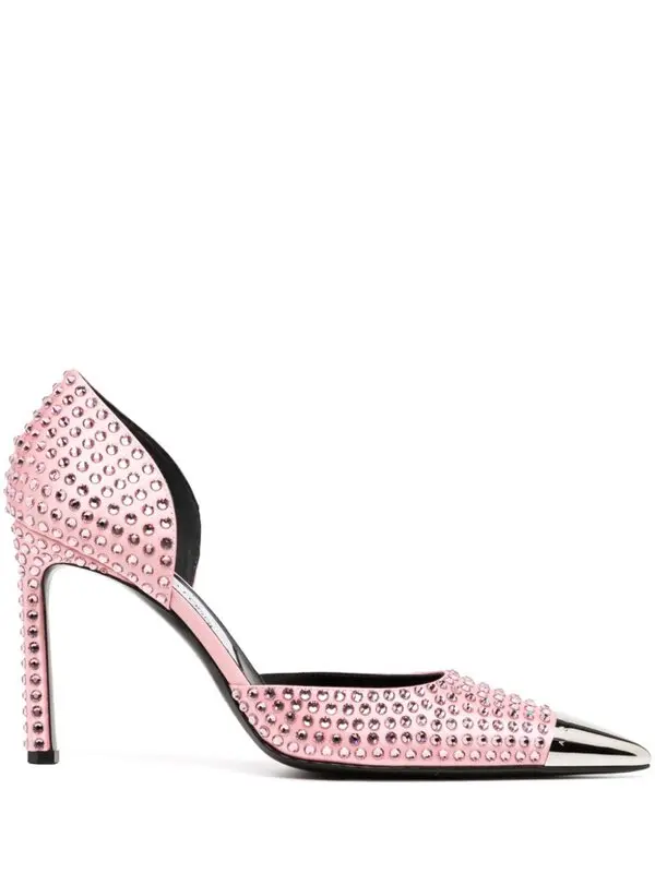 SERGIO ROSSI X Area Dagger Pumps - Pink