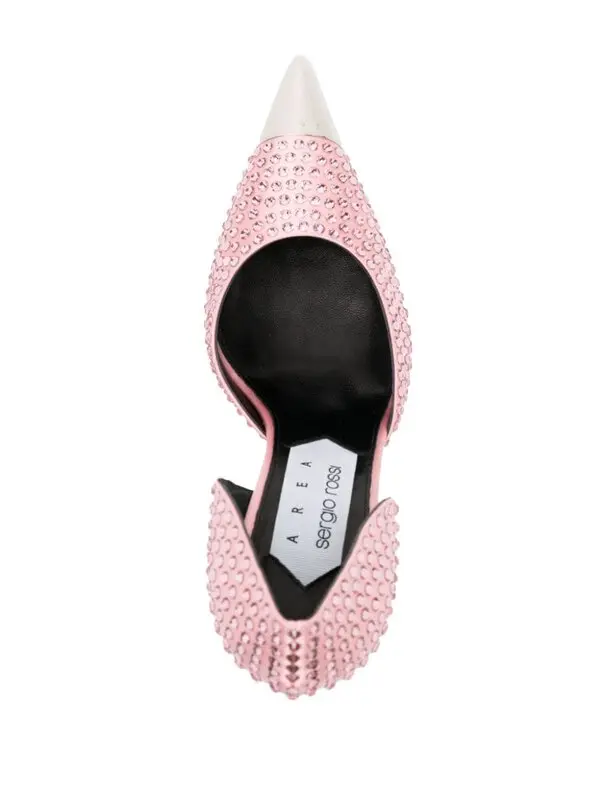 SERGIO ROSSI X Area Dagger Pumps - Pink