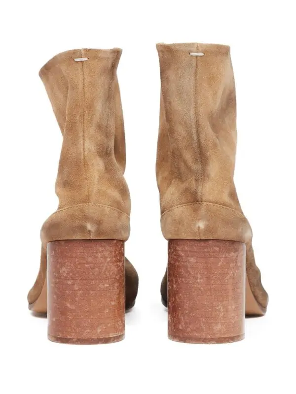 MAISON MARGIELA Tabi Suede Ankle Boots