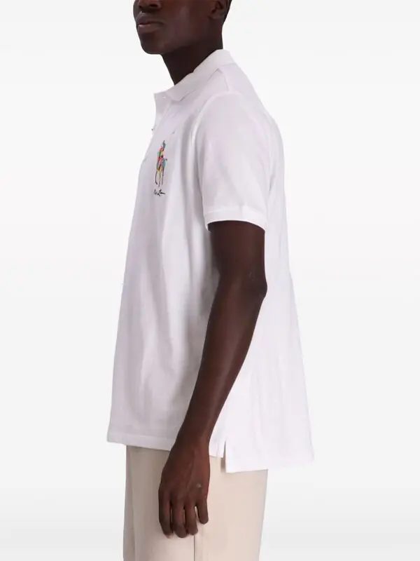 Polo Ralph Lauren Polo Pony-embroidered Polo Shirt - White