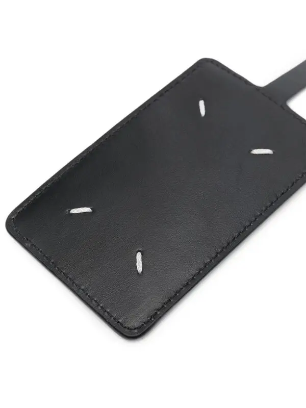 MAISON MARGIELA Leather Luggage Tag