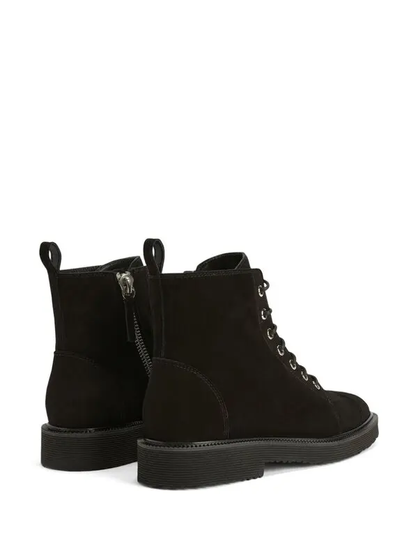 GIUSEPPE ZANOTTI Thora Lace-up Boots - Black