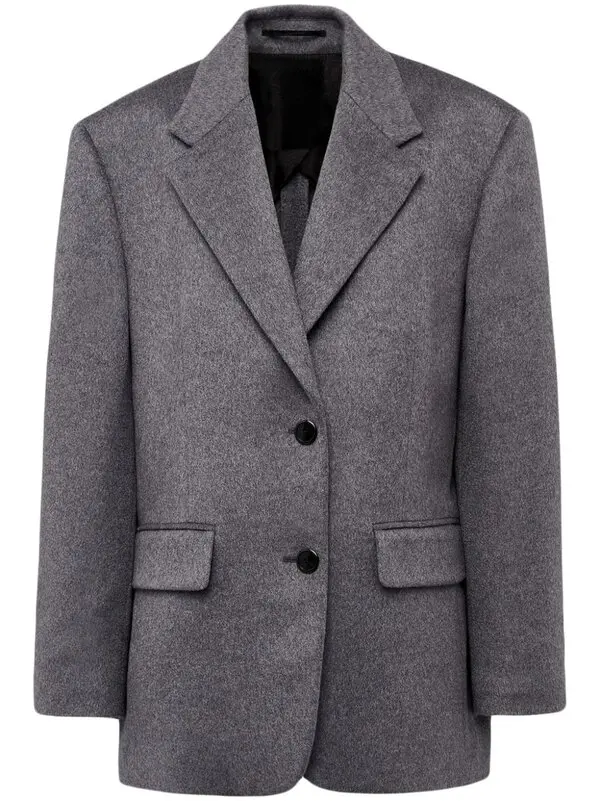 Prada Single-breasted Cashmere Blazer