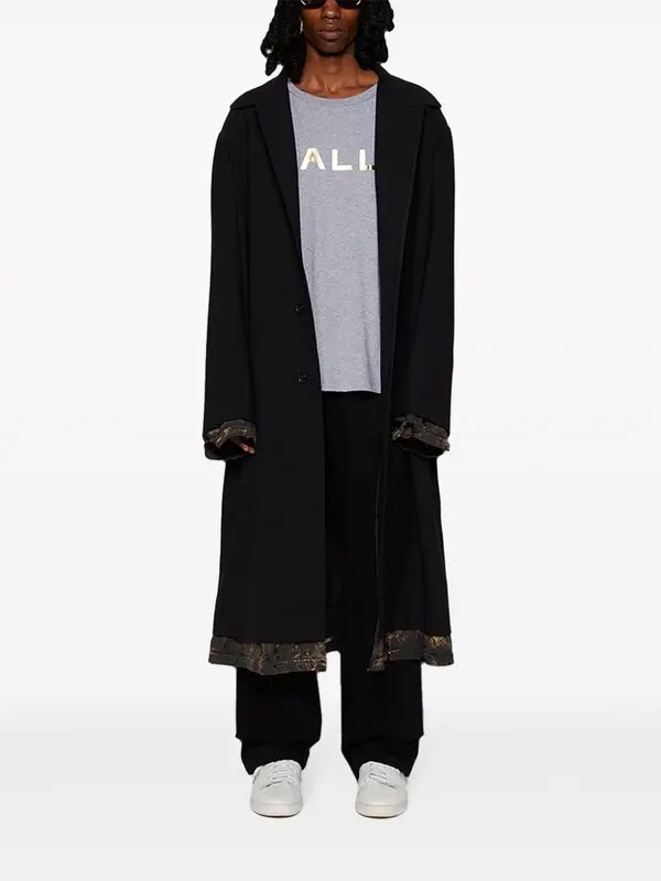 Bally Logo-print Mélange Cotton T-shirt - Grey