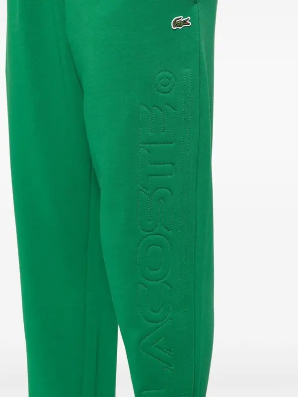 Lacoste Logo-appliqué Cotton Blend Track Pants - Green