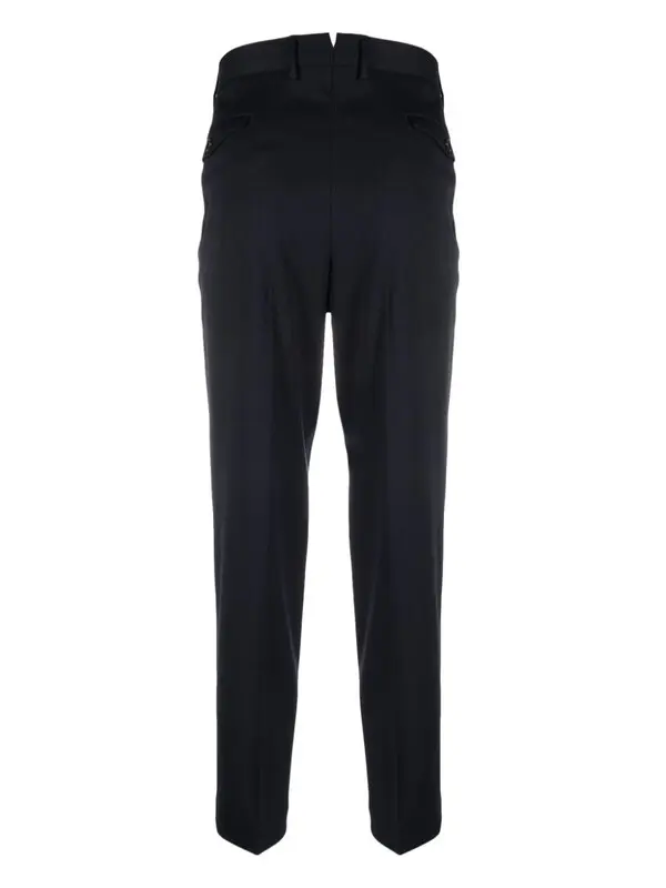 DELL'OGLIO Pleated Tapered Trousers