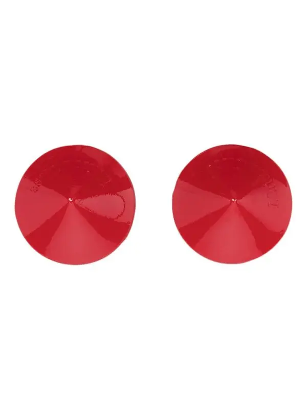 MAISON CLOSE Patent Leather Nipple Covers - Red