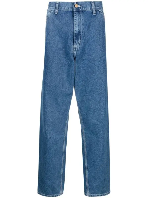 Carhartt Work In Progress Simple Straight-leg Jeans - Blue