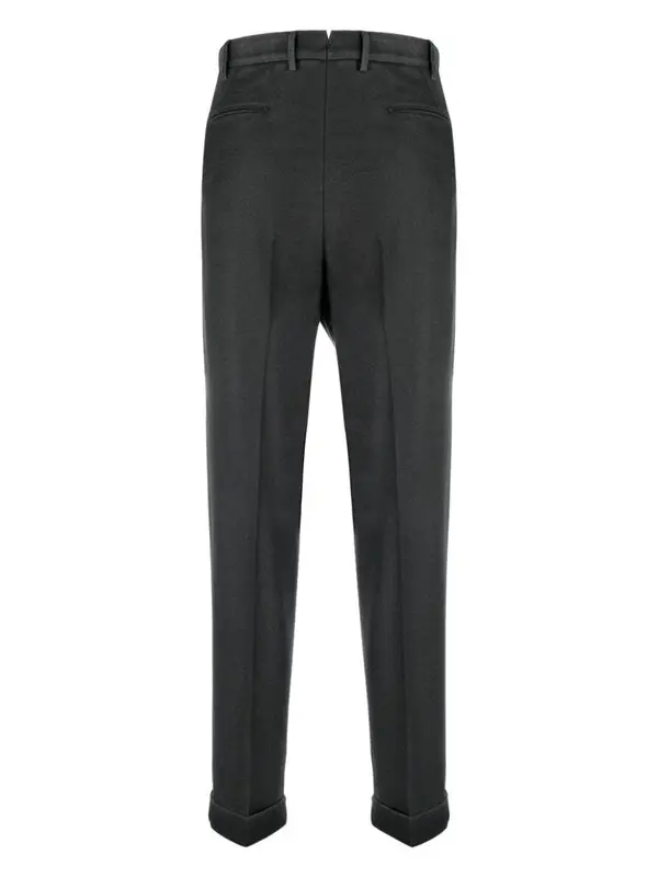 DELL'OGLIO Mario Mid-rise Trousers - Grey