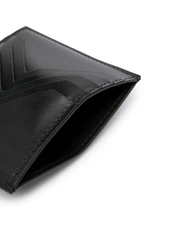 Rick Owens Square Leather Card Holder