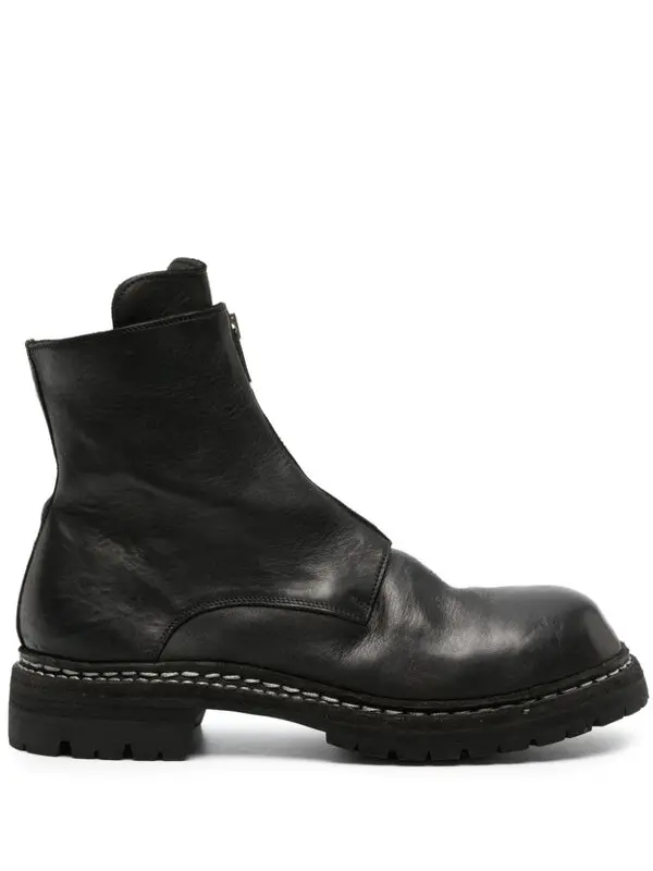 Guidi Gr05 Leather Ankle Boots