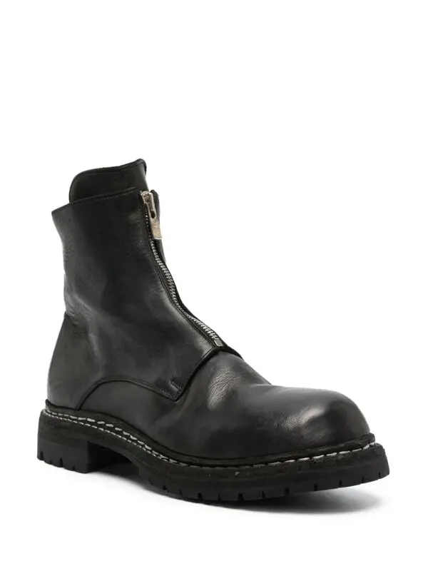 Guidi Gr05 Leather Ankle Boots
