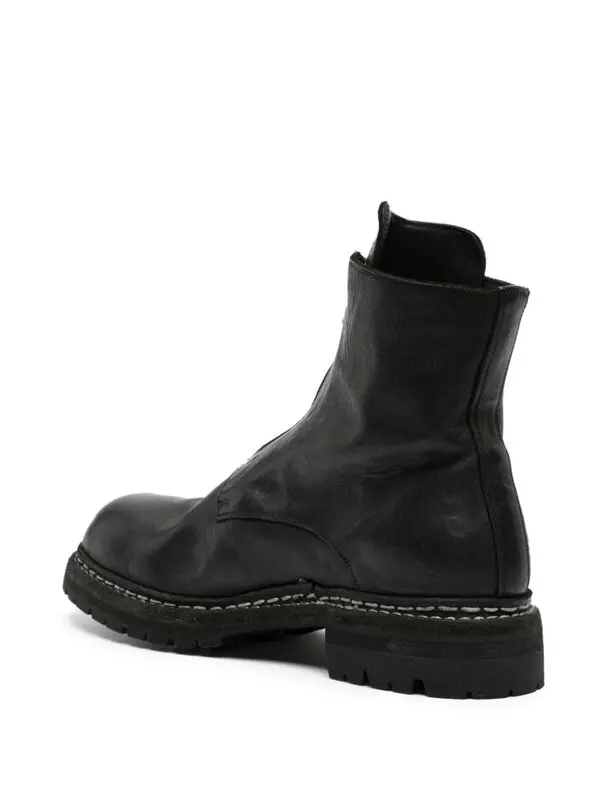 Guidi Gr05 Leather Ankle Boots