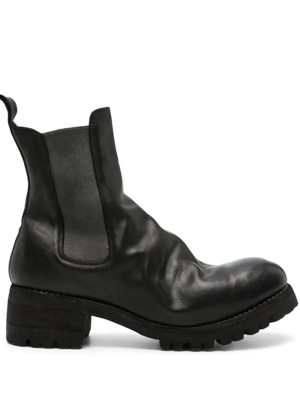 Guidi Pl07v Leather Ankle Boots