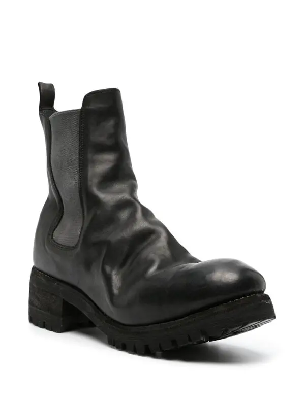 Guidi Pl07v Leather Ankle Boots