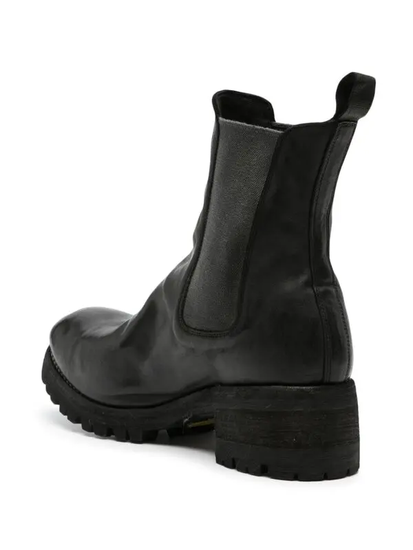 Guidi Pl07v Leather Ankle Boots
