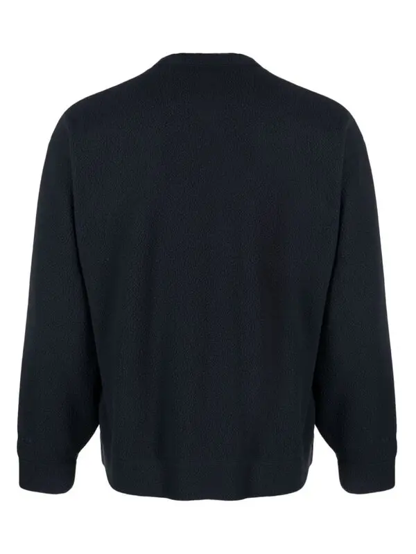 DANTON Logo-patch Fleece Sweatshirt