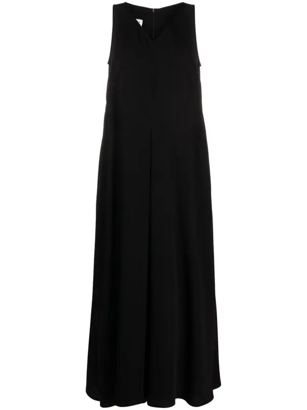 MAISON MARGIELA Wide-leg Sleeveless Jumpsuit - Black