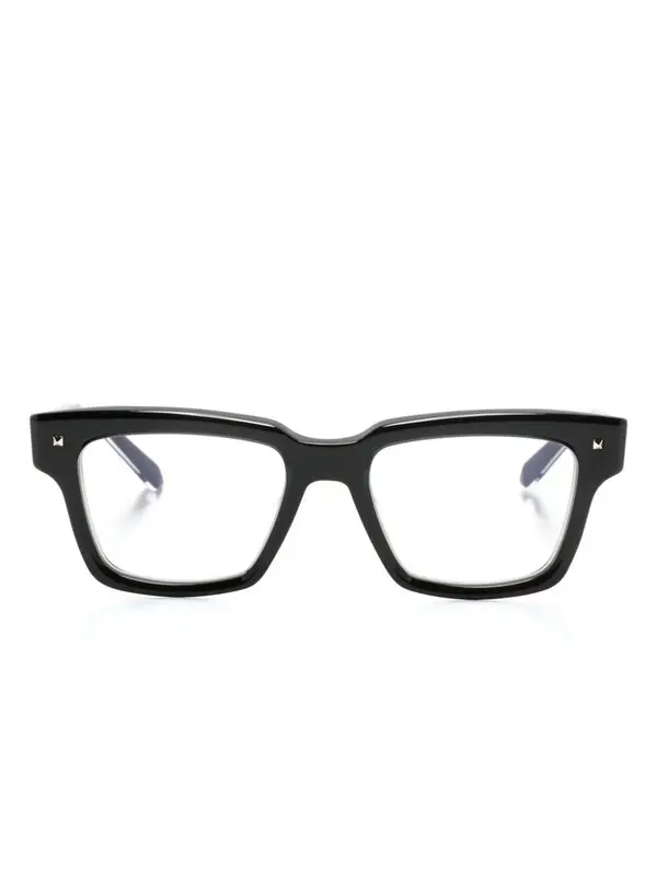 Valentino Garavani Y-essential Square-frame Glasses - Black