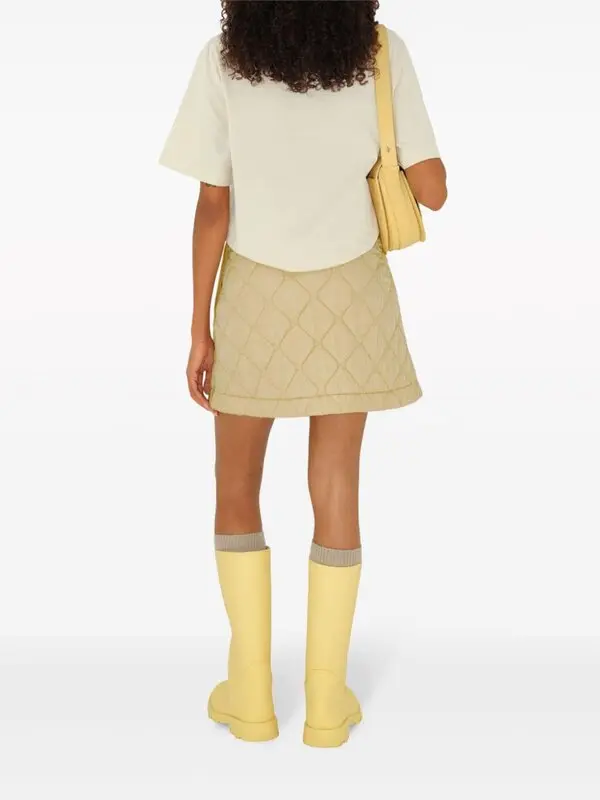 Burberry Ek Cotton T-shirt - Neutrals