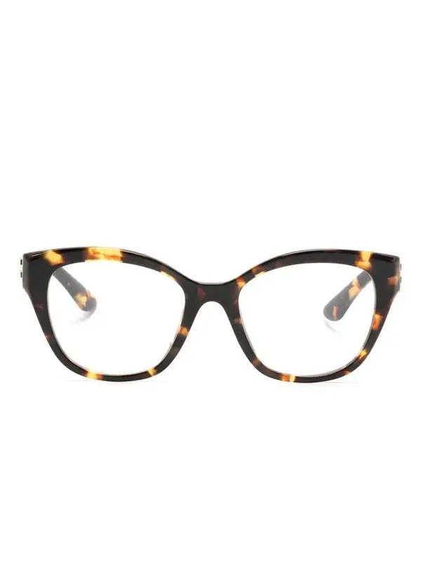 Miu Miu Square-frame Glasses - Brown