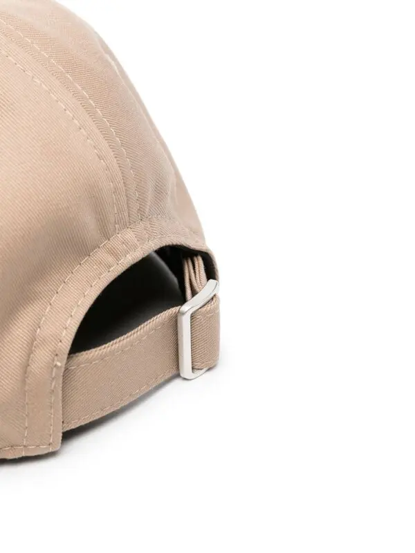 MAISON MARGIELA Numbers Embroidered Cap - Neutrals