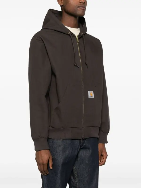Carhartt Work In Progress Active Hooded Jacket - Brown