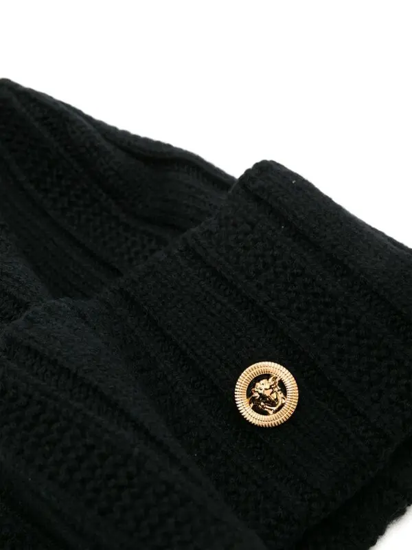 Versace Medusa Ribbed Beanie