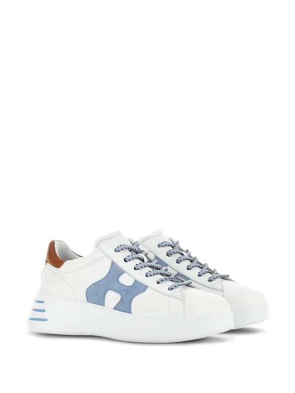 Hogan Rebel H564 Platform Sneakers - White
