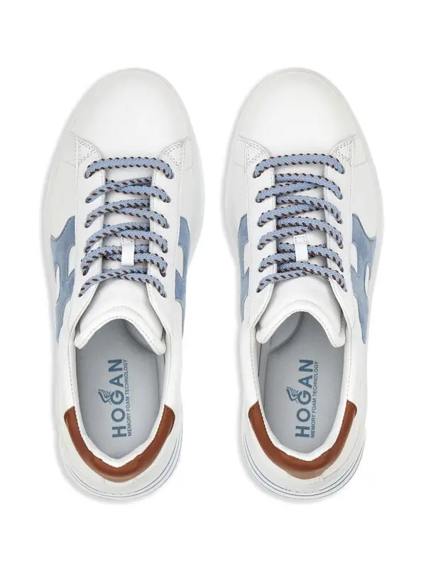 Hogan Rebel H564 Platform Sneakers - White