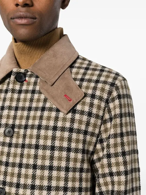 Paul Smith Checked Wool Shirt Jacket