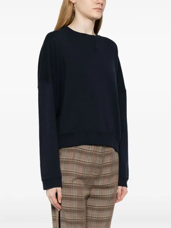 You Must Create Almost Grown Crew-Neck Sweatshirt - Blue