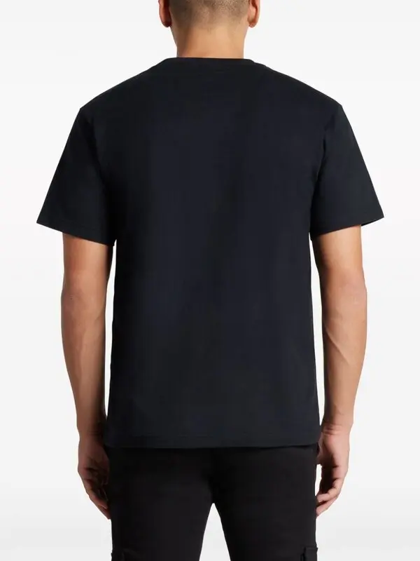 MOUTY Logo-print Cotton T-shirt - Black