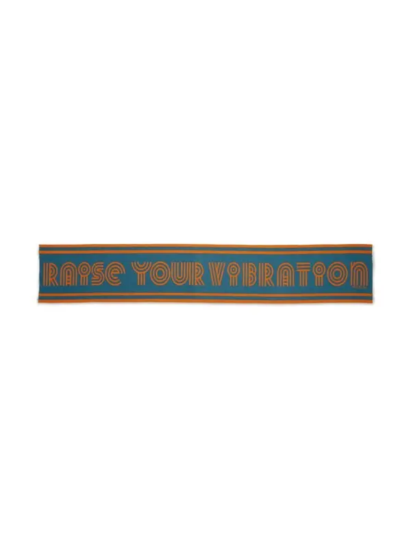 La DoubleJ Raise Your Vibration Striped Scarf