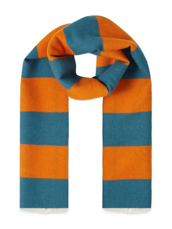 La DoubleJ Raise Your Vibration Striped Scarf